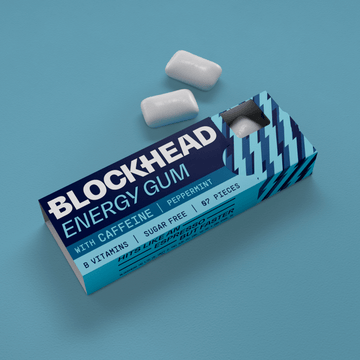 Energy Gum | Caffeine Chewing Gum | Energy Chewing Gum – blockheadstore